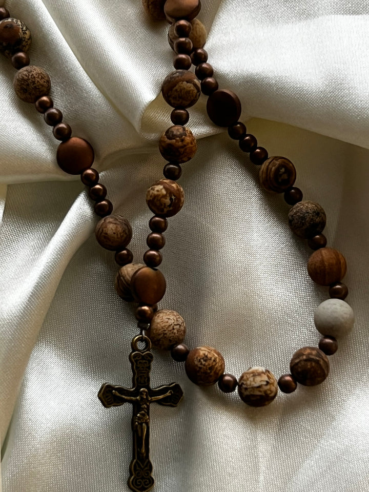 Custom made Rosary designed by you!! – Cathy's Cross
